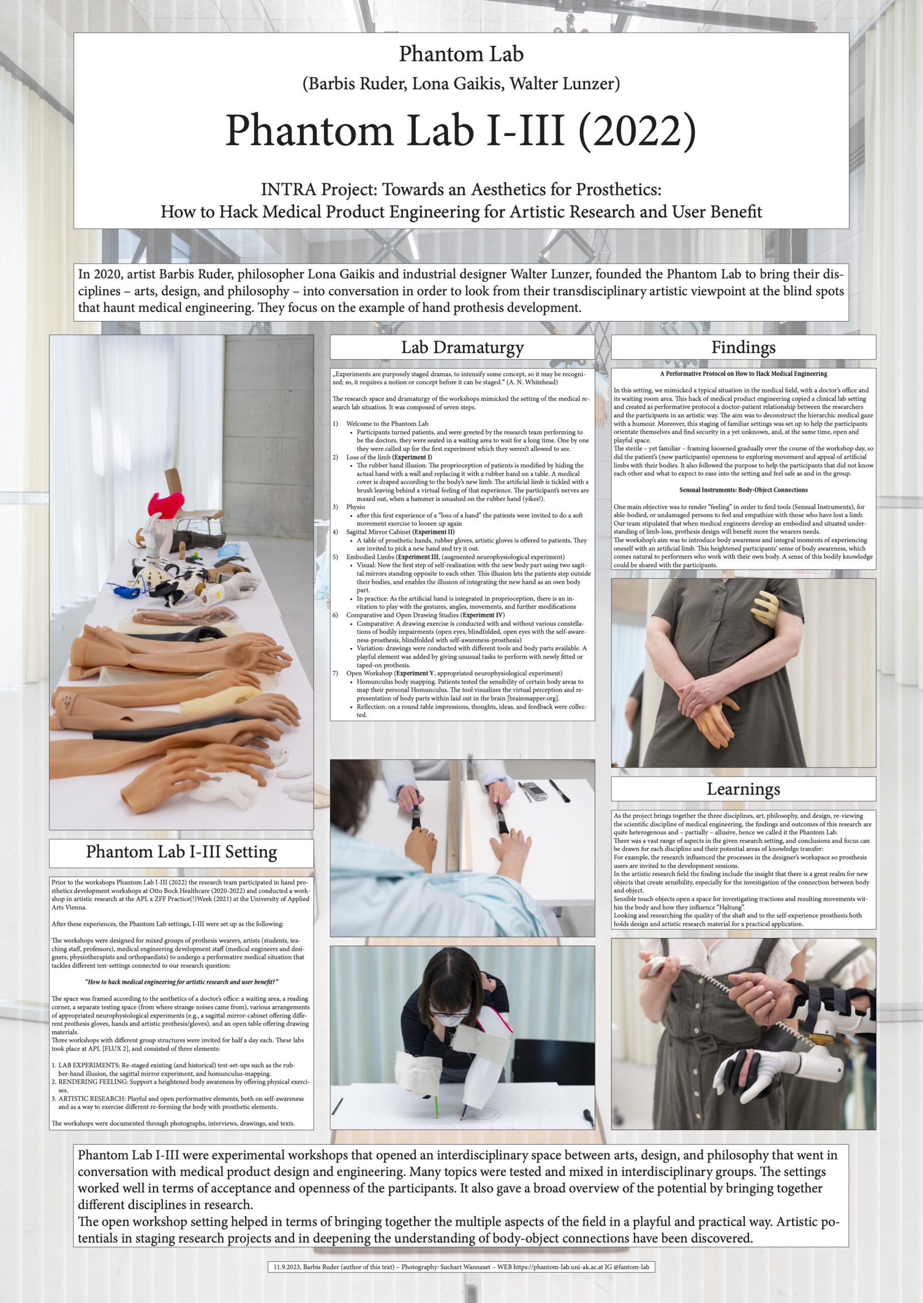 PHANTOM LAB – A Clinical and Artistic Research